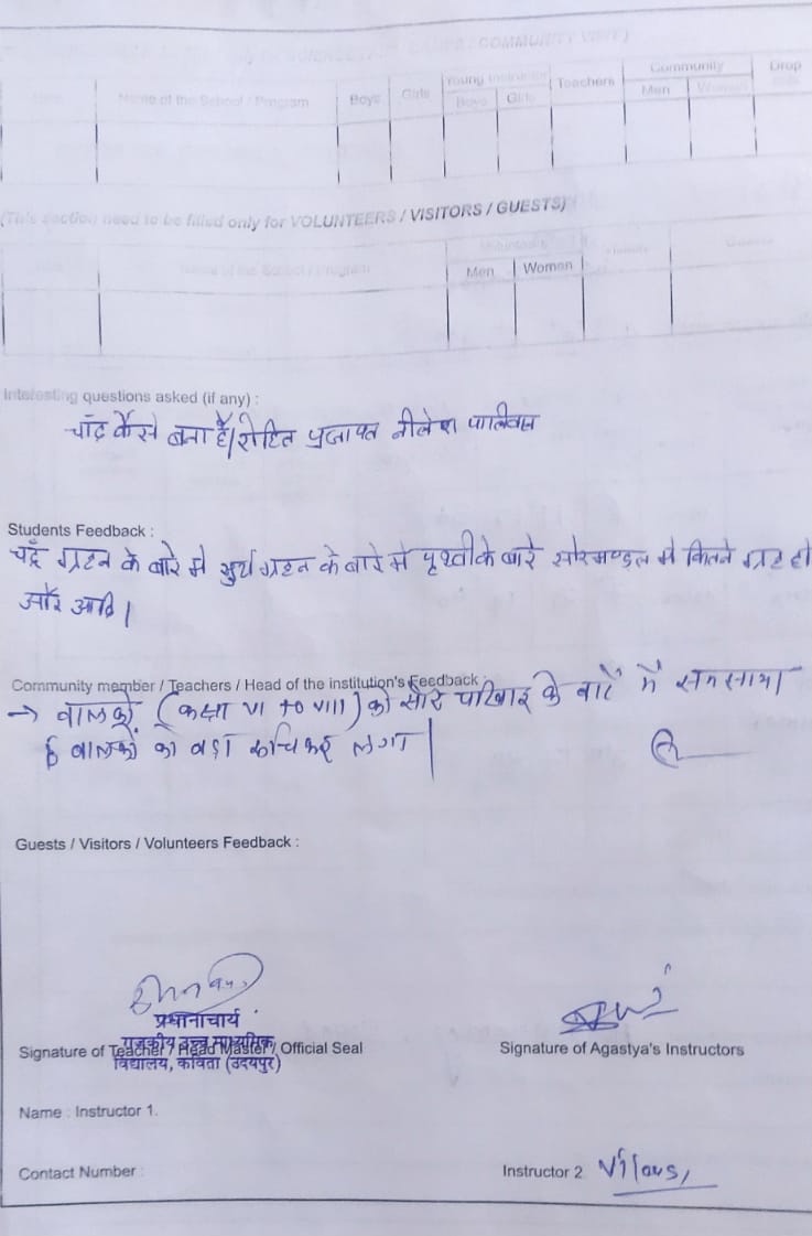 GSSS Kavita – Dr DS Kothari Institute